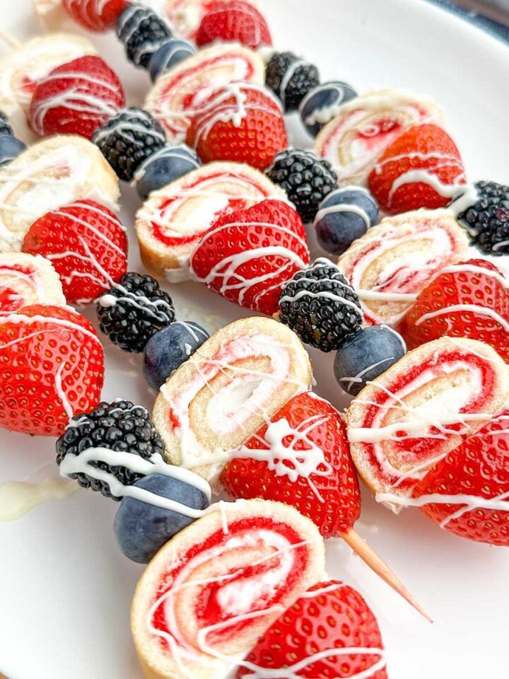 4th of July Rice Krispies Treats - Midwestern Holidays