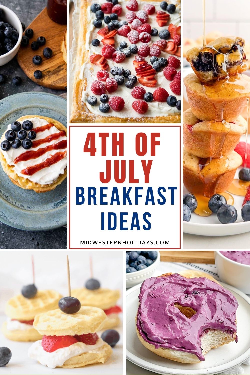 25 4th of July Breakfast Ideas - Midwestern Holidays