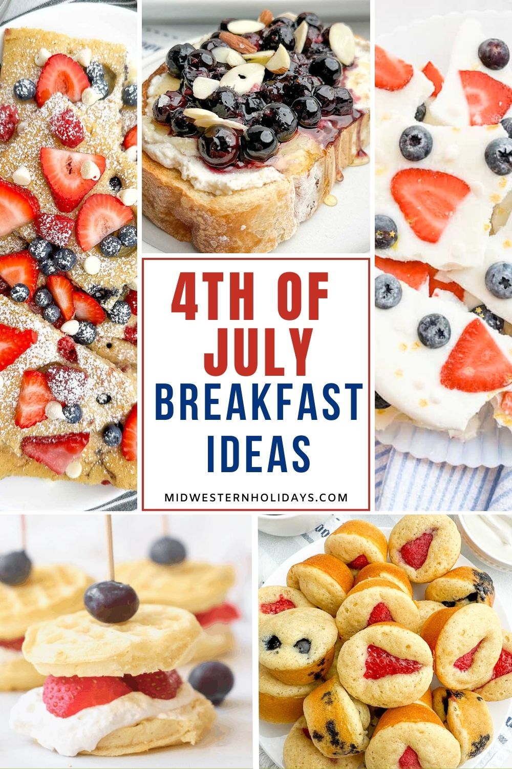 25 4th of July Breakfast Ideas - Midwestern Holidays