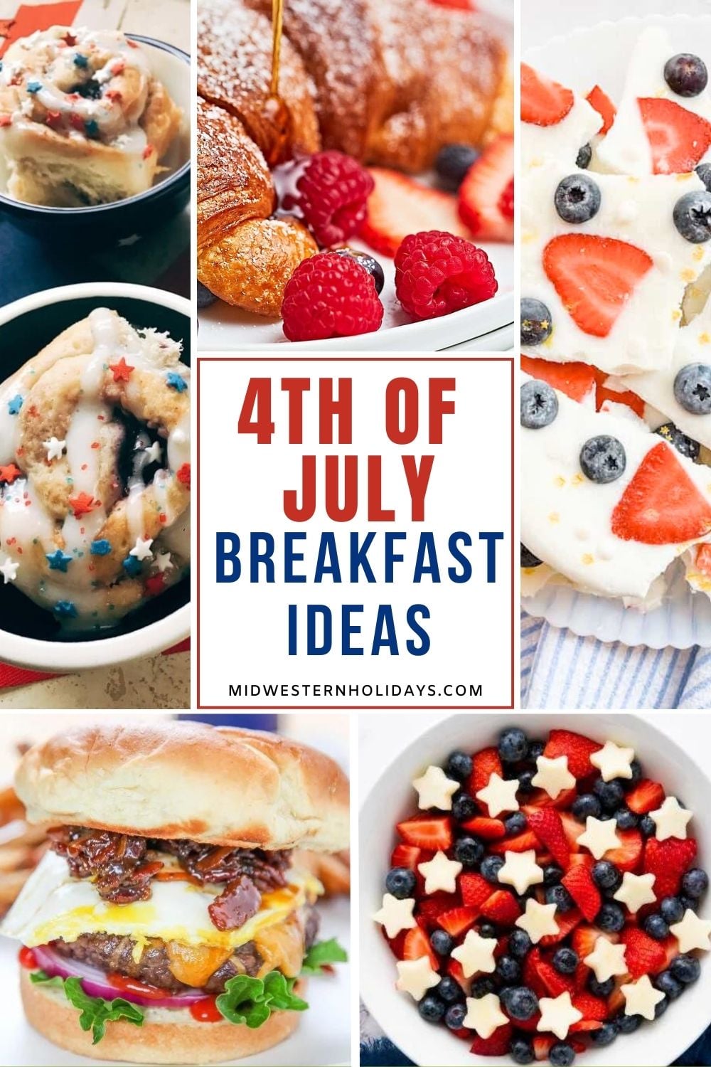 25 4th of July Breakfast Ideas - Midwestern Holidays