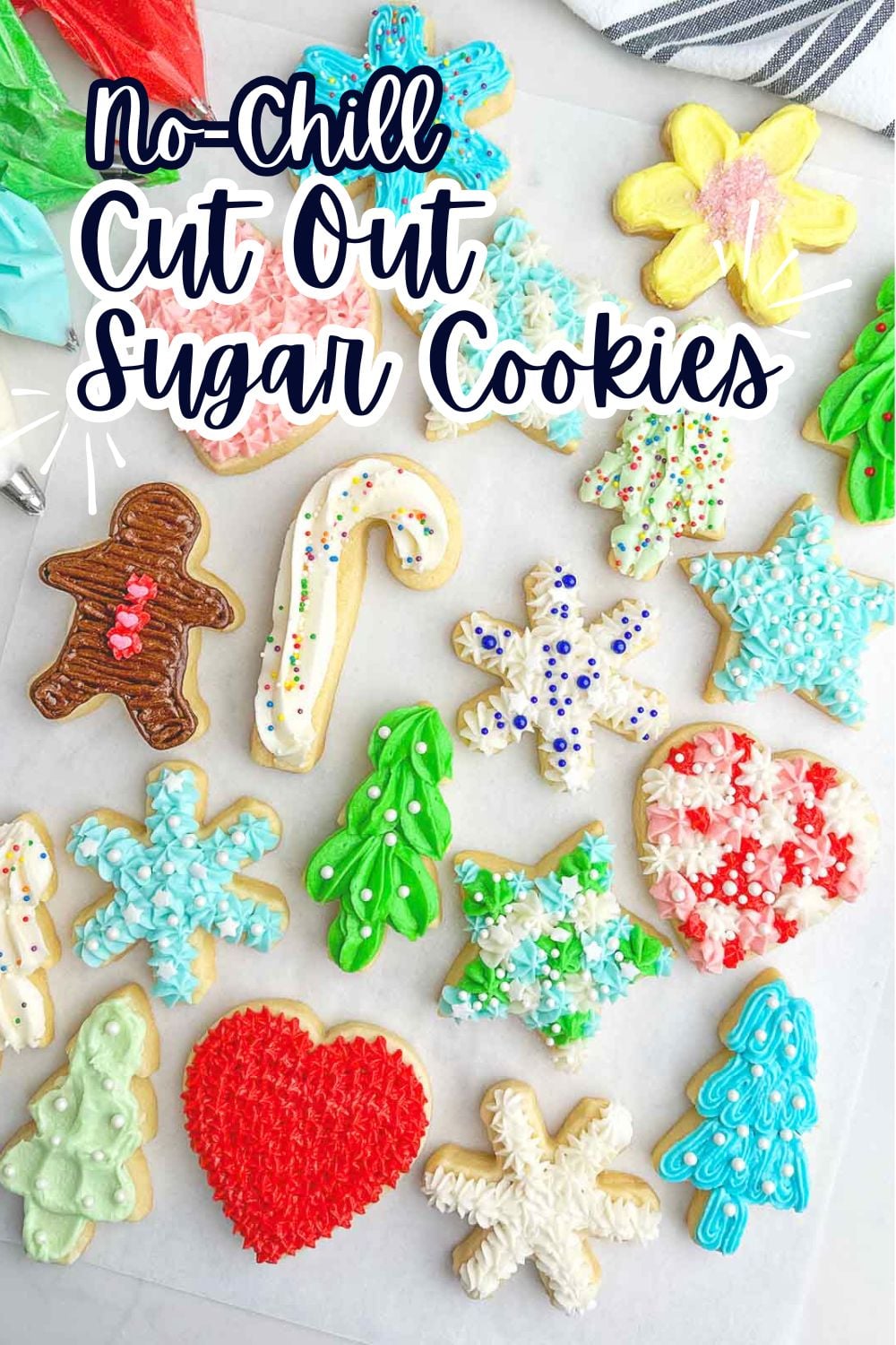 No Chill No Spread Cut Out Cookies - Midwestern Holidays
