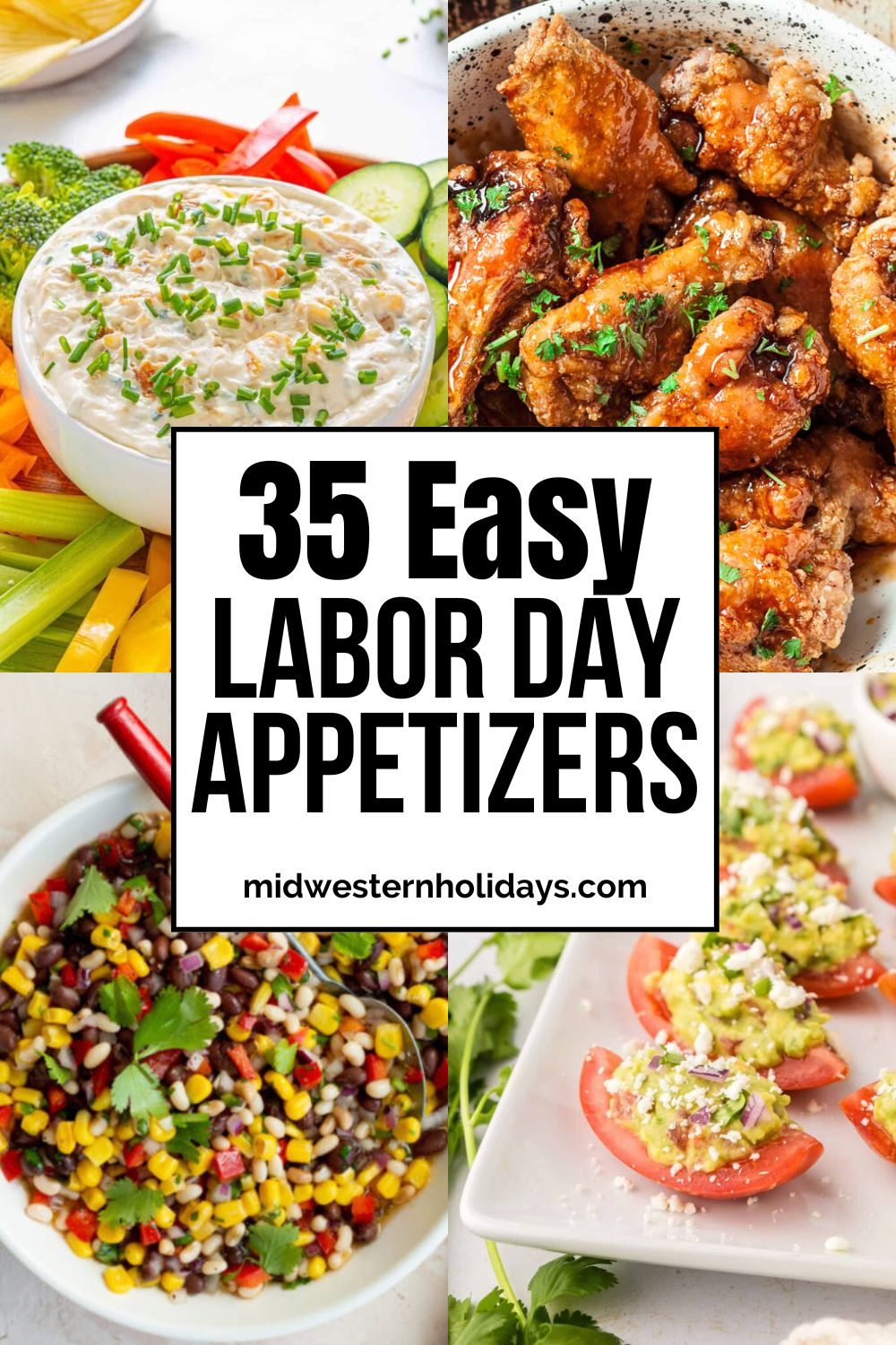 35 Easy Labor Day Appetizers - Midwestern Holidays