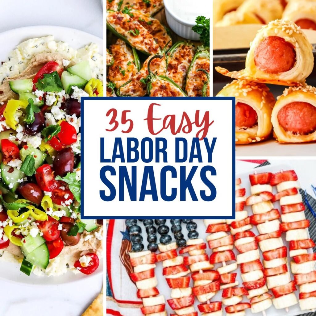 35 Easy Labor Day Snacks - Midwestern Holidays