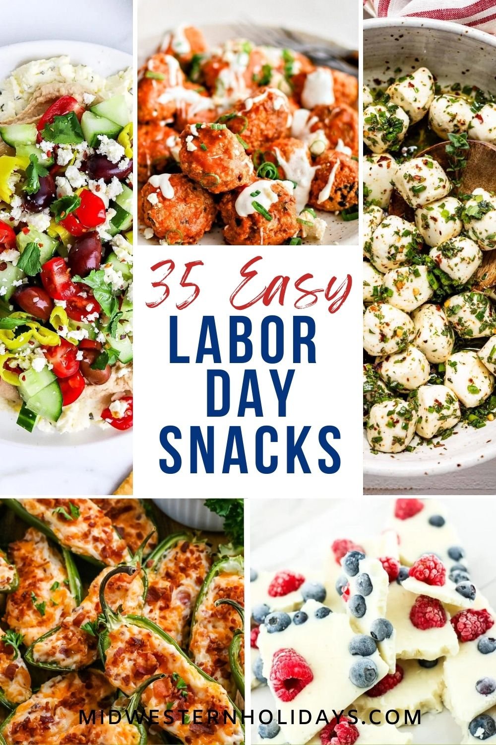 35 Easy Labor Day Snacks - Midwestern Holidays