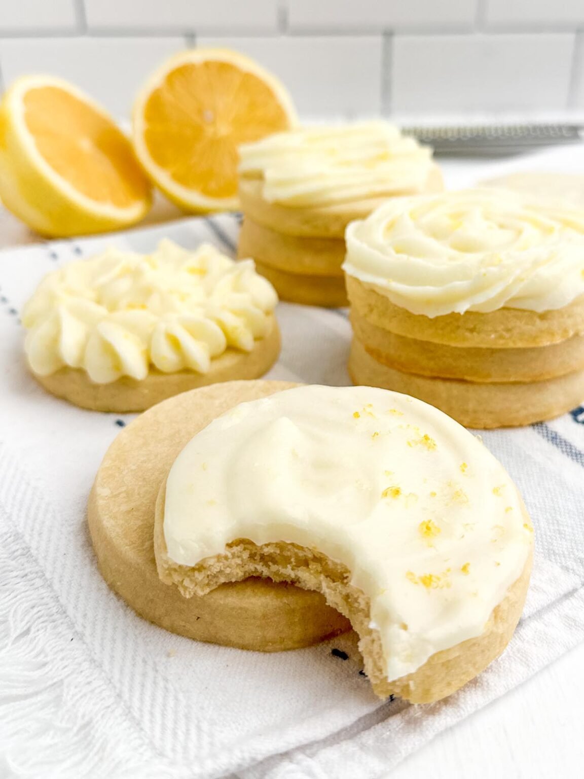 Lemon Cut Out Cookies - Midwestern Holidays