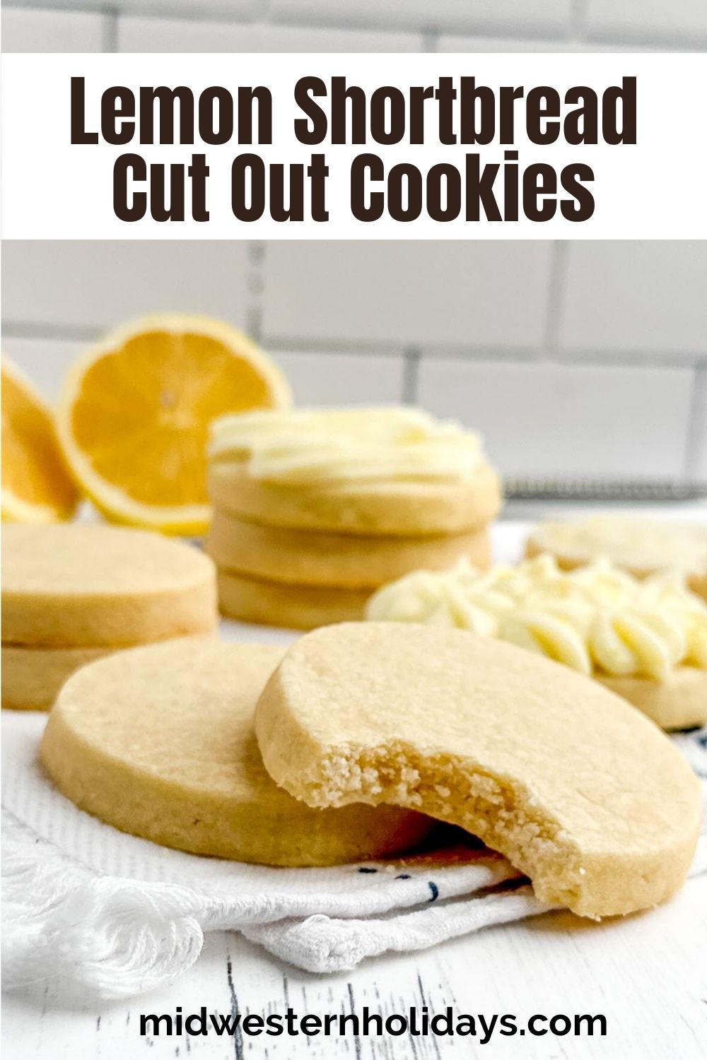 Lemon Cut Out Cookies - Midwestern Holidays