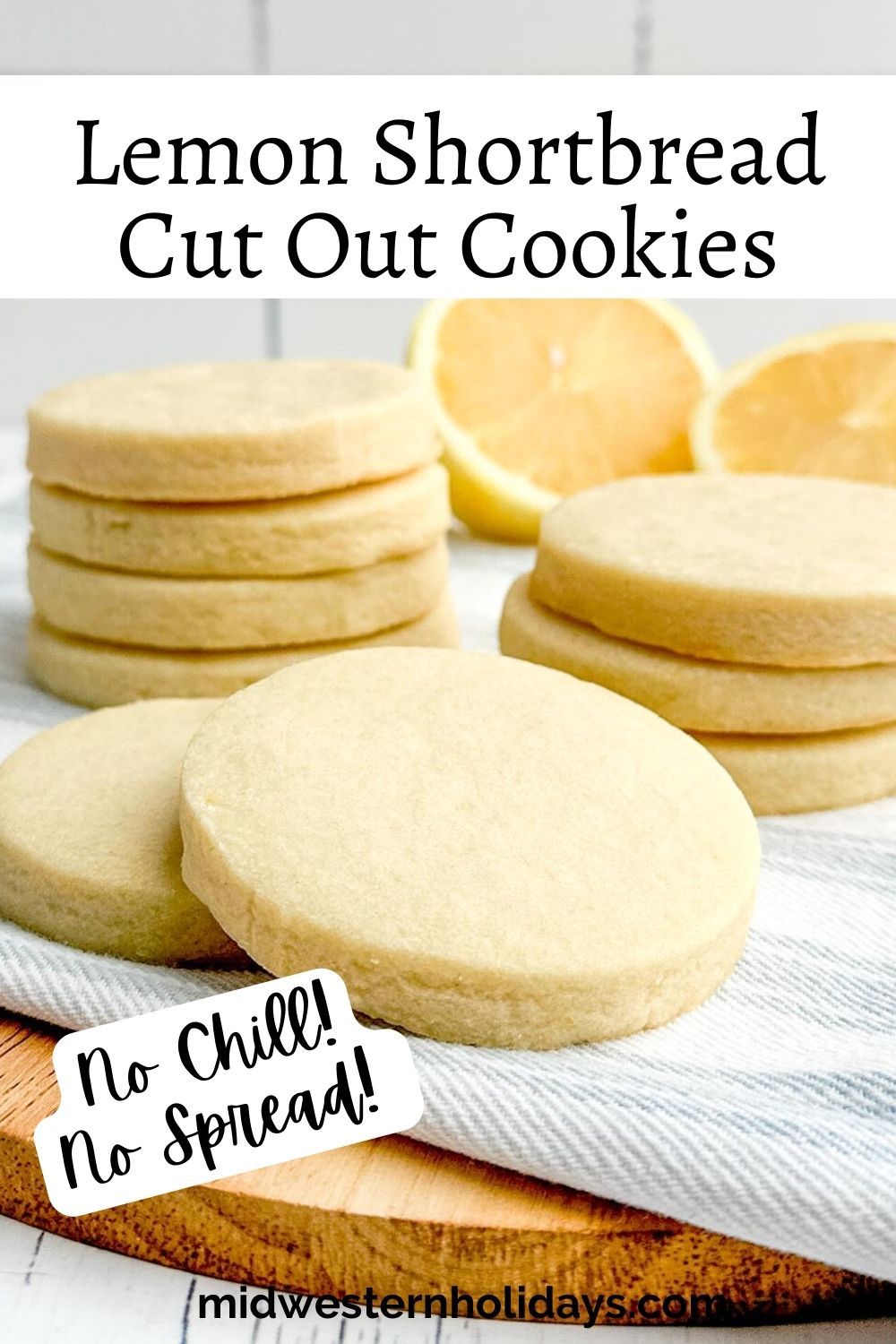 Lemon Cut Out Cookies - Midwestern Holidays