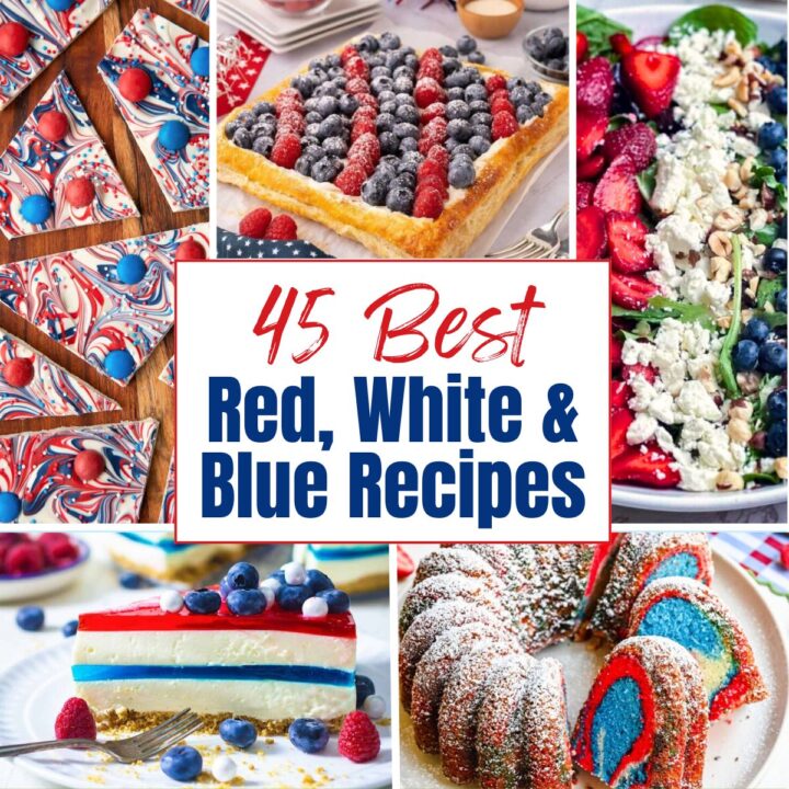 Red, White, and Blue Recipes - Midwestern Holidays