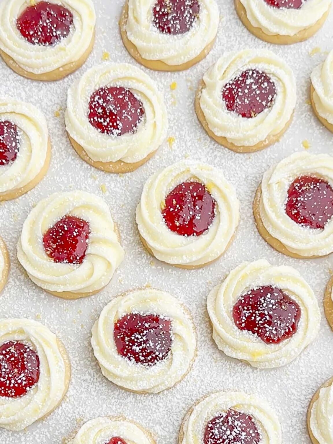 Strawberry Jam Cookies - Midwestern Holidays