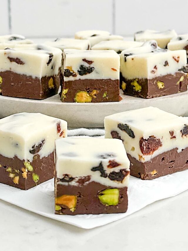 Christmas Cookie Fudge - Midwestern Holidays