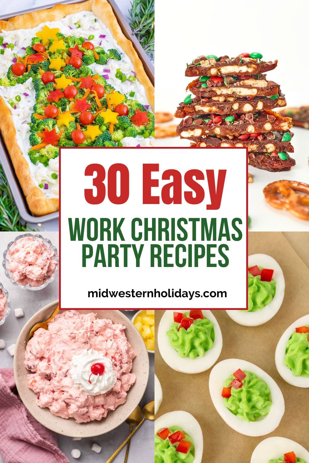 Christmas Potluck Dishes for Work - Midwestern Holidays