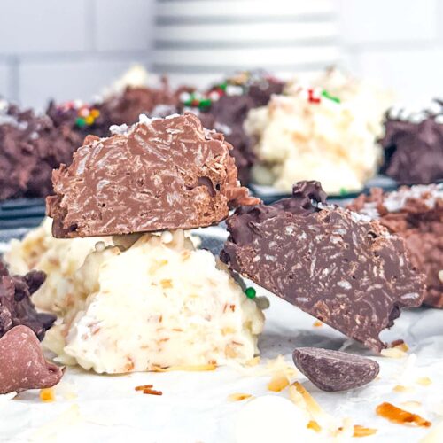 Coconut Clusters - Midwestern Holidays