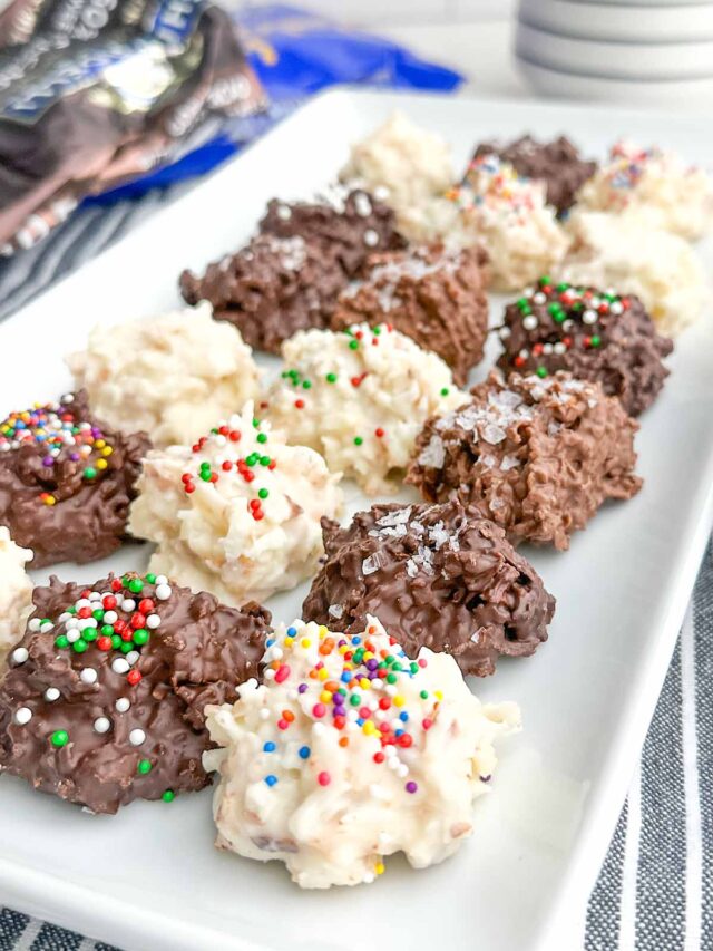 Coconut Clusters - Midwestern Holidays