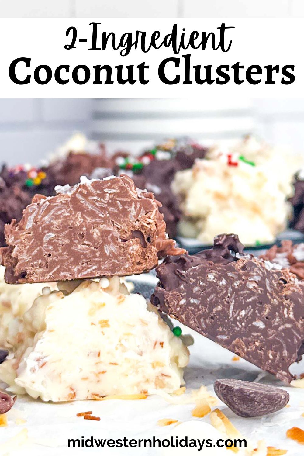Coconut Clusters - Midwestern Holidays