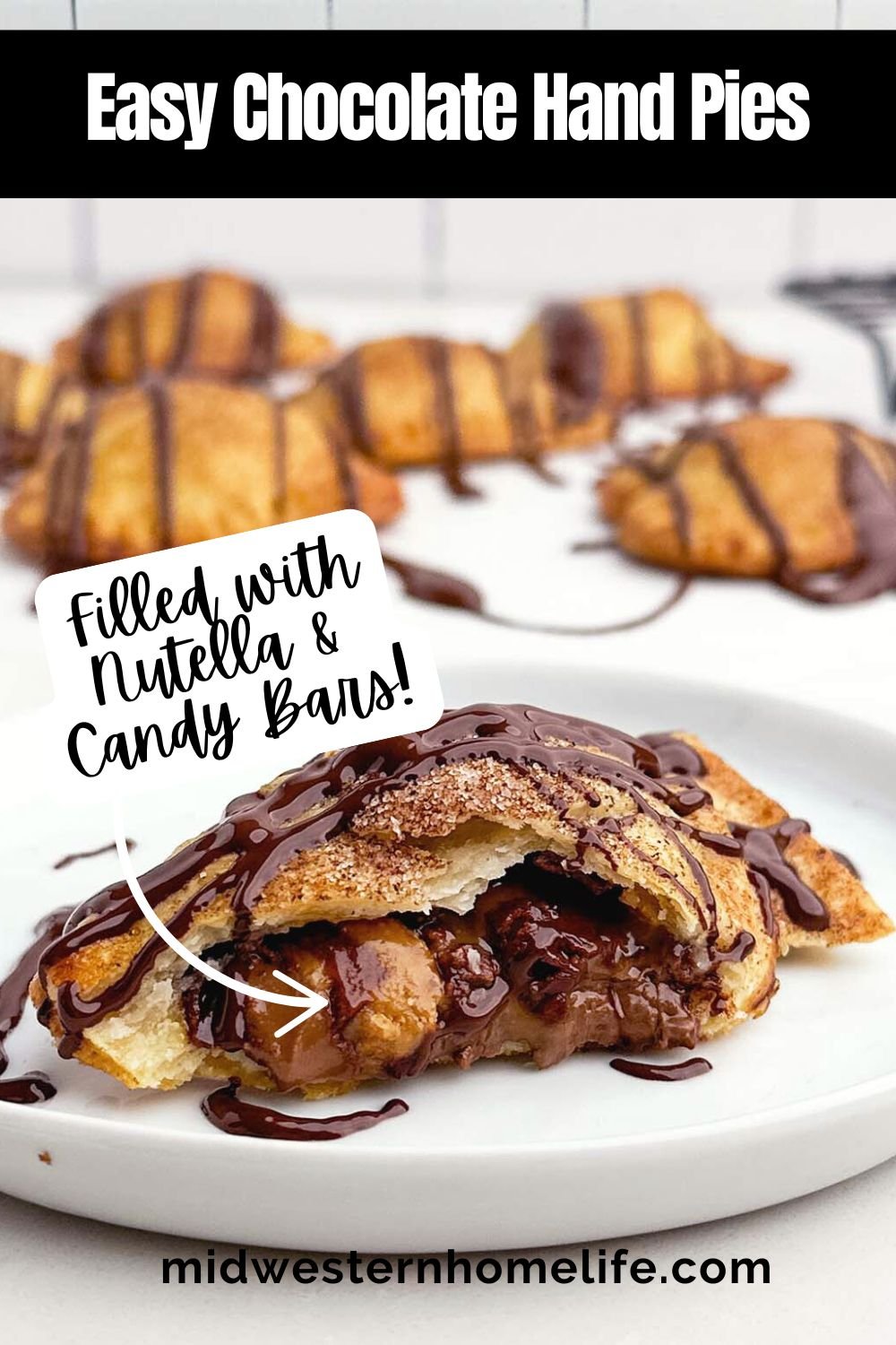 Chocolate Hand Pies - Midwestern Holidays