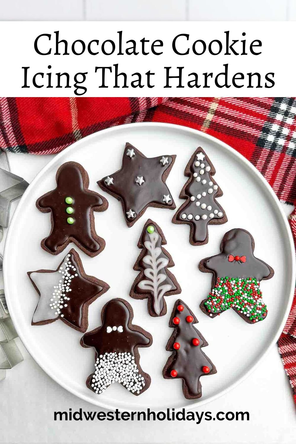 Chocolate Cookie Icing That Hardens - Midwestern Holidays
