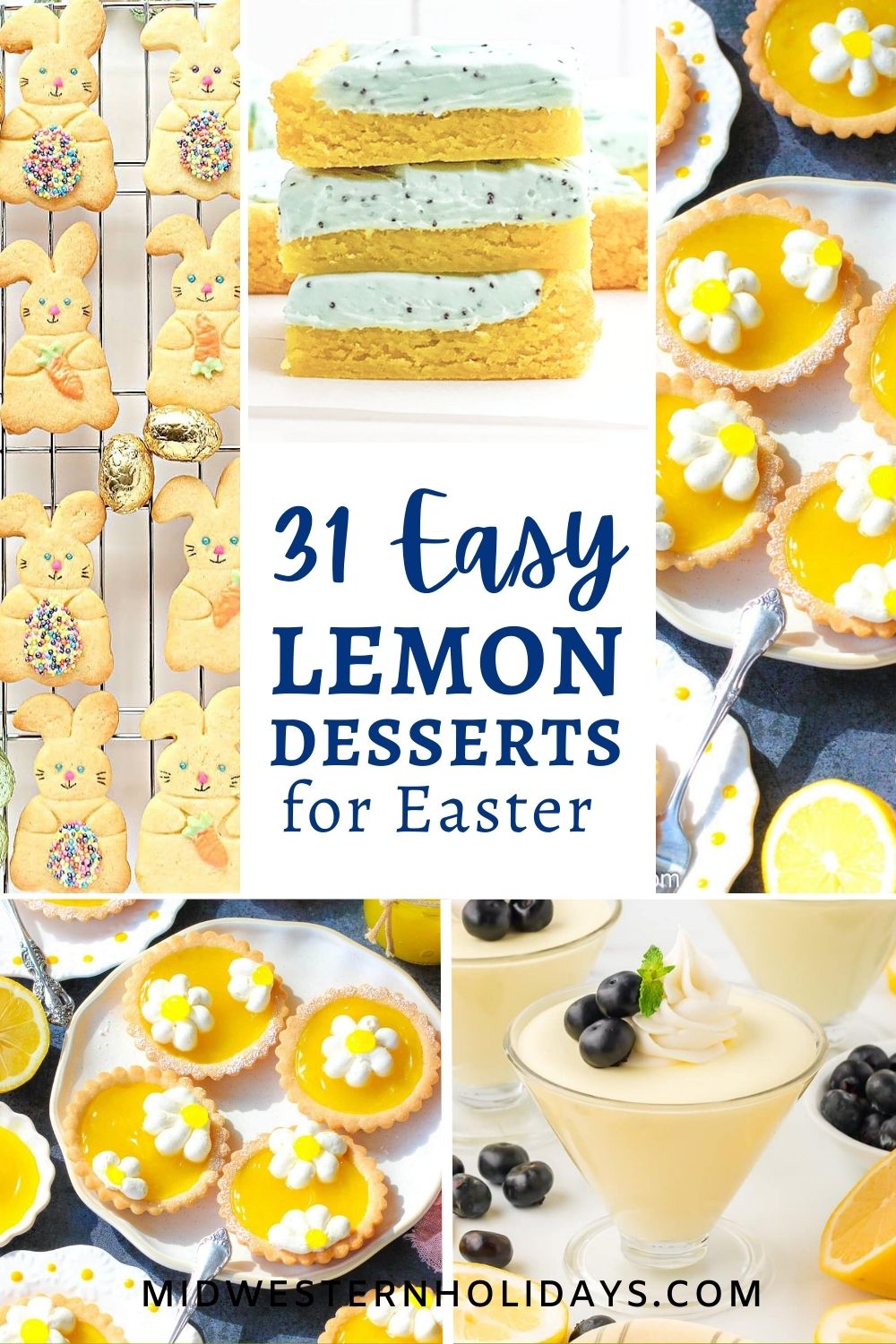 31 Lemon Desserts for Easter - Midwestern Holidays