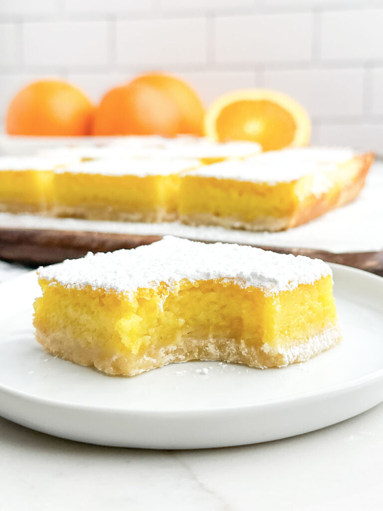 Orange Bars - Midwestern Holidays