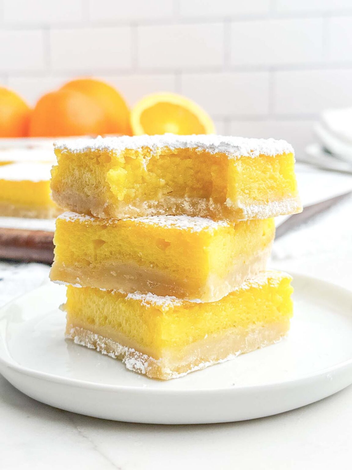 Orange Bars - Midwestern Holidays