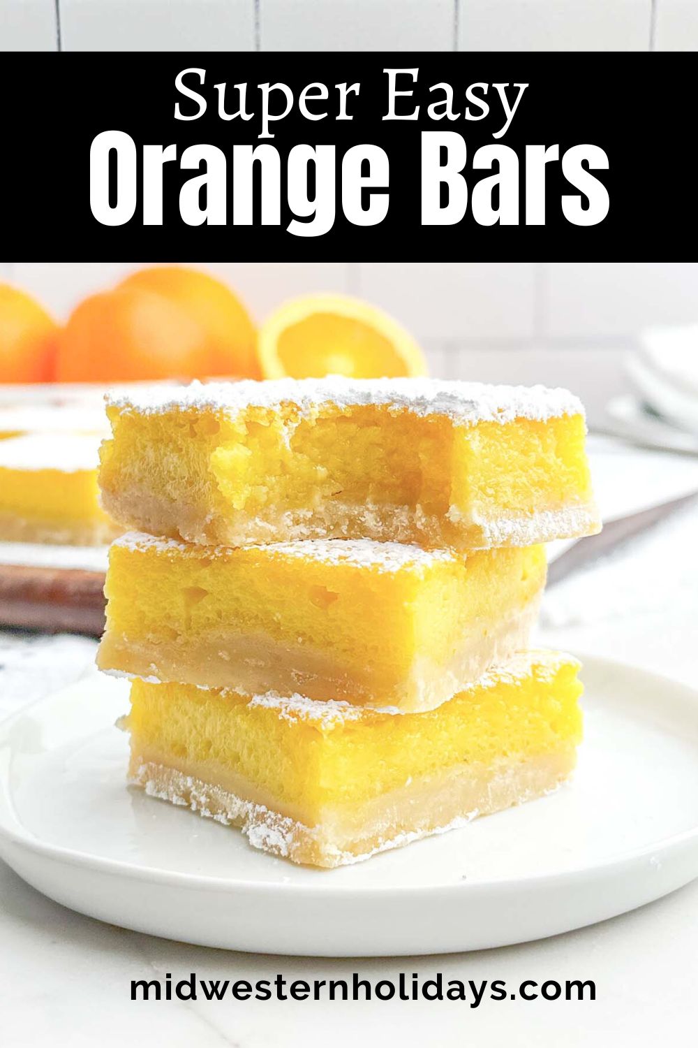 Orange Bars - Midwestern Holidays