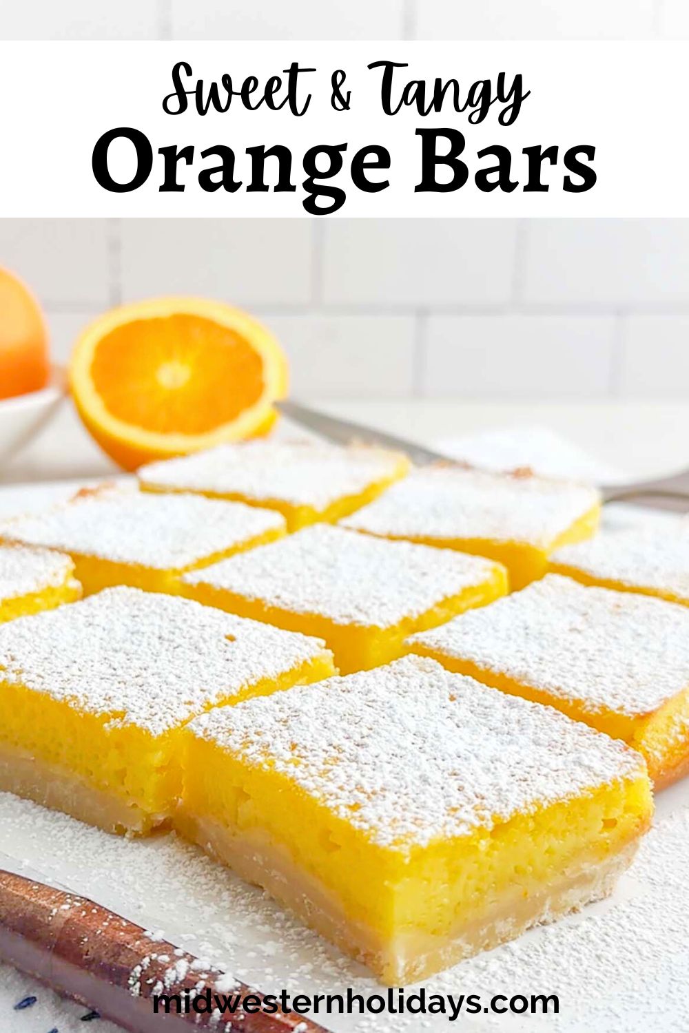 Orange Bars - Midwestern Holidays