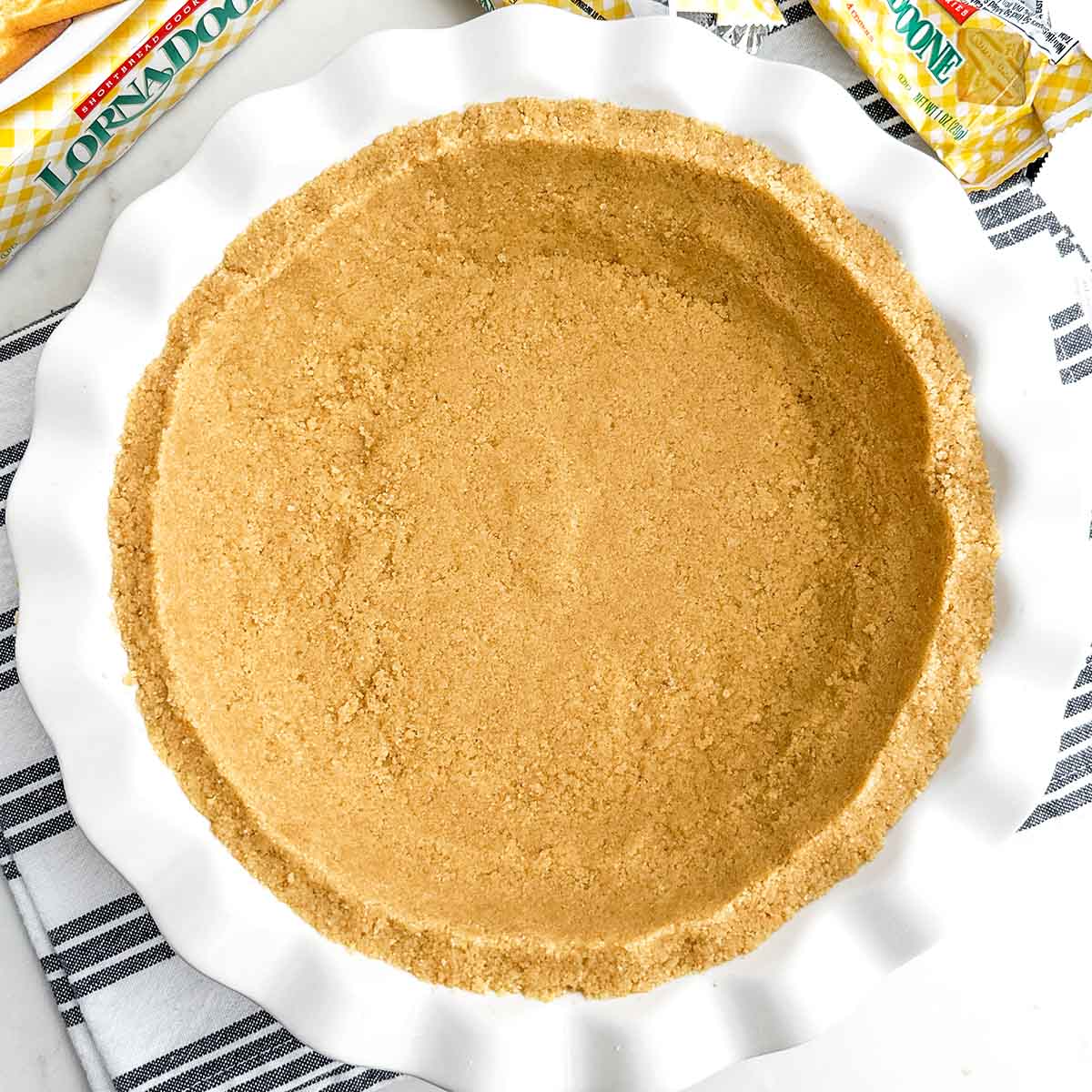 3-Ingredient Shortbread Cookie Crust (Baked or No-Bake) - Midwestern ...
