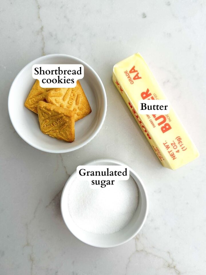 3-Ingredient Shortbread Cookie Crust (Baked or No-Bake) - Midwestern ...