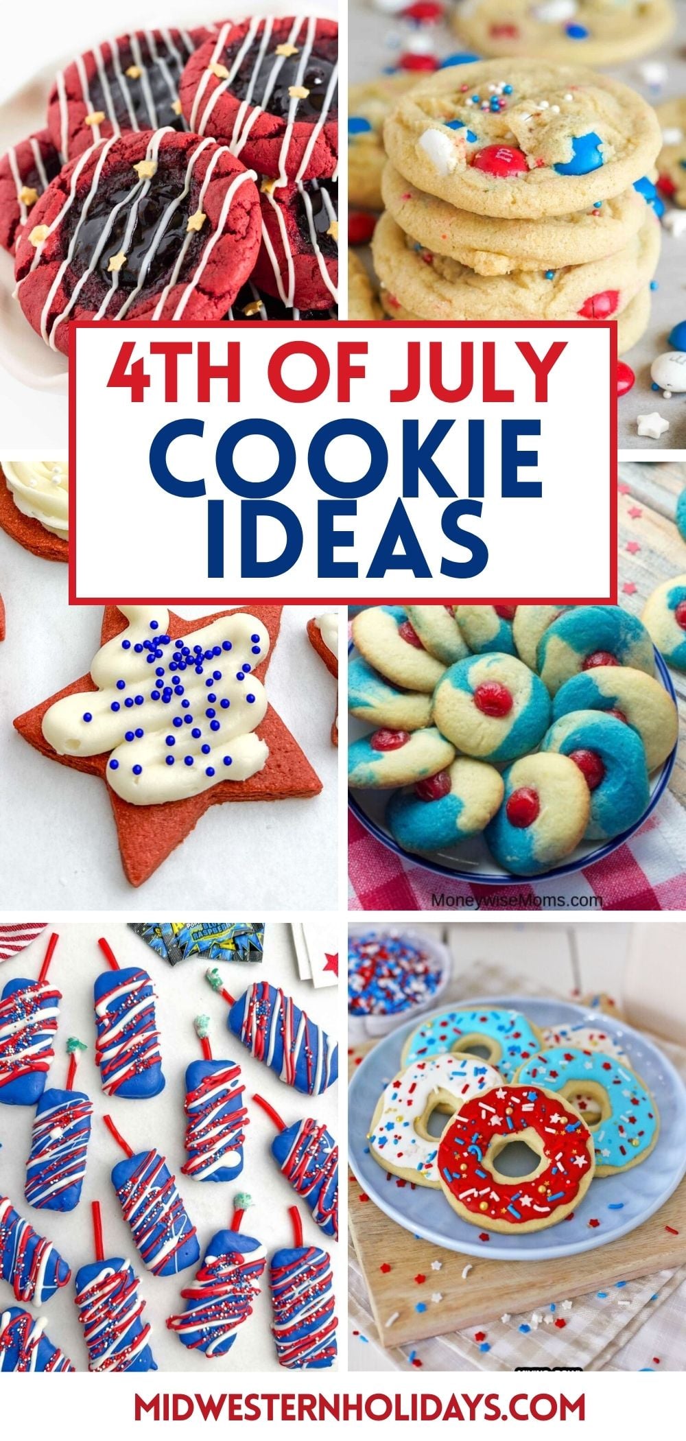 4th of July Cookie Ideas - Midwestern Holidays